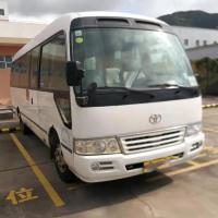 China Used Coaster Mini Bus Passenger Bus 28 Seats Coaster Bus with LHD Steering for sale