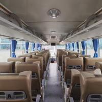 China Left Hand Drive Steering 50 Seats Bus with Deisel Fuel at Affordable for sale
