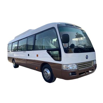 China Manual Transmission Coaster Bus The Perfect Blend of Comfort and Performance for sale
