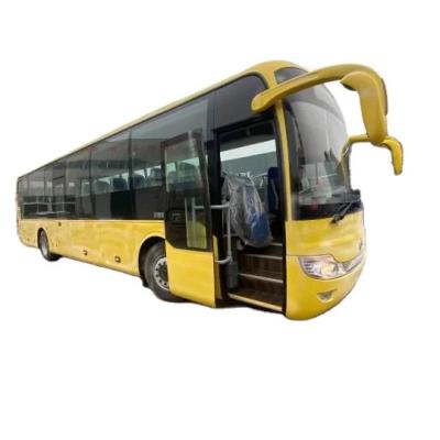 China Left Drive Diesel Engine 70 Seaters Used Coach Bus Euro 3 Optional Power Steering for sale