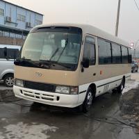 China Used Toyota Coaster Bus with Manual Transmission Type and Diesel Engine at Affordable for sale