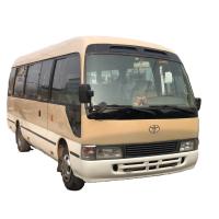 China Manual Transmission 25 Seater 30 Seats Diesel Engine Used Coaster Bus 7005*2040*2785 for sale