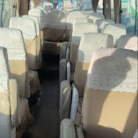 China Manual Transmission 25 Seater 30 Seats Diesel Engine Used Coaster Bus 7005*2040*2785 for sale