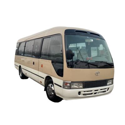 China 30 Seater Used Toyota Coaster Bus Diesel Max Power 113/5200 kW Manual Transmission for sale