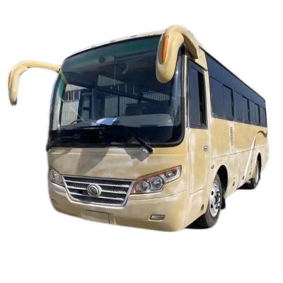 China 35 Seats LHD Second Hand Buses And Coaches With Manual Transmission And Affordable for sale