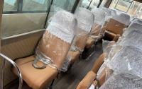 China Good Condition 30 Seats Used Coaster Bus with Diesel Fuel Type Manual Transmission for sale
