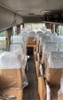 China Good Condition 30 Seats Used Coaster Bus with Diesel Fuel Type Manual Transmission for sale