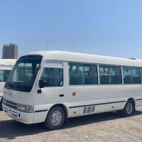 China Used Toyota Coaster Bus with Manual Transmission and Diesel Engine in Good Condition for sale