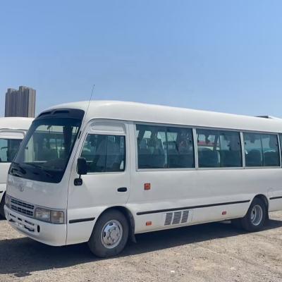 China Used Toyota Coaster Bus with Manual Transmission and Diesel Engine in Good Condition for sale