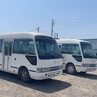 China Used Toyota Coaster Bus with Manual Transmission and Diesel Engine in Good Condition for sale