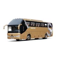 China 50 Seats Luxury Coach Bus with YC6l340-30 Engine and 55 Passenger Seats for sale