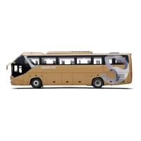 China 50 Seats Luxury Coach Bus with YC6l340-30 Engine and 55 Passenger Seats for sale
