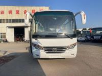 China Leaf Spring Suspension 35 Seats Left Hand Drive Passenger Bus for Country Markets for sale