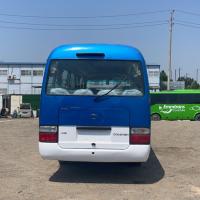 China Used Toyota Coaster 30 Seater Bus Manual Transmission Good Condition 4L Engine Capacity for sale