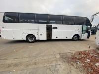 China Power Steering 60 Seats 65 Seater Diesel Passenger Coach Bus with Excellent Performance for sale