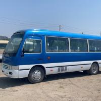 China 16-30 Seats Used Toyota Coaster Bus with Euro 3 Emission Standard Good Condition for sale