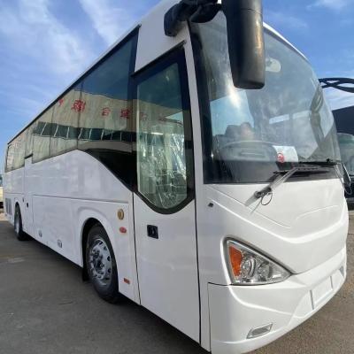 China Affordable 50 Seater Left Hand Drive Luxury Buses Deisel Fuel Euro 3 Optional Included for sale