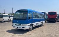 China 30 Seats Diesel/Gasoline Coaster with LHD Steering Position and Euro 3 Emission Standard for sale