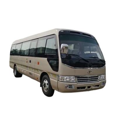 China Durable Diesel Toyota Coaster Bus with Euro 5 Emission Standard Wheel Base 3720 for sale