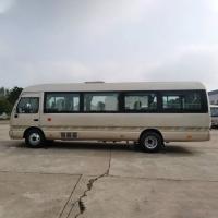 China Durable Diesel Toyota Coaster Bus with Euro 5 Emission Standard Wheel Base 3720 for sale