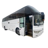 China 60 Seats Tourist Luxury Bus with Leaf Spring Suspension and Performance for sale
