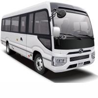 China 30 Seater Used Coaster Bus with 6-8L Petrol Engine Capacity and Direct Sell in 2022 for sale