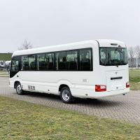 China Good Condition Toyota Used Bus 30 Passenger Mini Coaster Bus with Manual Transmission for sale