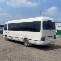 China 17-30 Seat Capacity Left Hand Drive Toyota Coaster Used Diesel Coaster Mini Buses for sale
