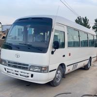 China Tourist Bus Used Toyota Coaster Bus with Engine Capacity 4L for sale