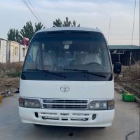 China Tourist Bus Used Toyota Coaster Bus with Engine Capacity 4L for sale