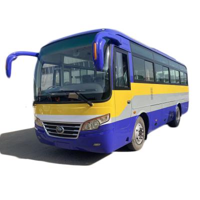 China Left Hand Drive 45-46 Seater Used Coach Buses with 6-8L Engine Capacity for sale