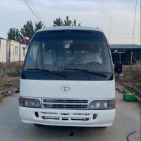 China Customer's Requirement 2019 Toyota Coaster Bus with 25 Seating Capacity and LHD Diesel for sale