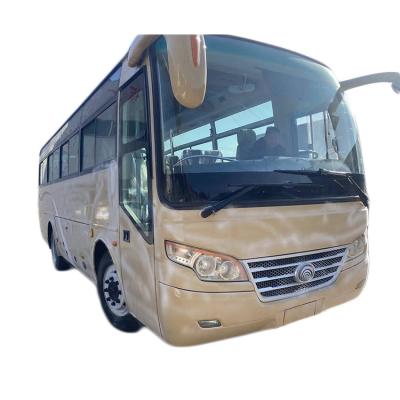 China Left Hand Drive Coach Buses 30-35 Seats Euro 3 Emission Standard 6-8L Engine Capacity for sale