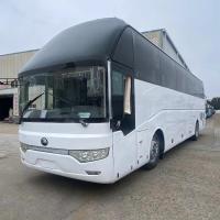 China Power Steering 60 Seats Used Bus Euro 3 Emission Standard 65 Seater Luxury Coach Bus for sale