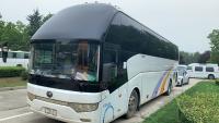 China 65 1 Seat Capacity Used Bus Coach Bus with Manual Transmission Type and Well Condition for sale