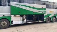 China 65-67 Seats LHD Coach Bus in with Diesel Fuel Type and Max Speed of 100km/h for sale