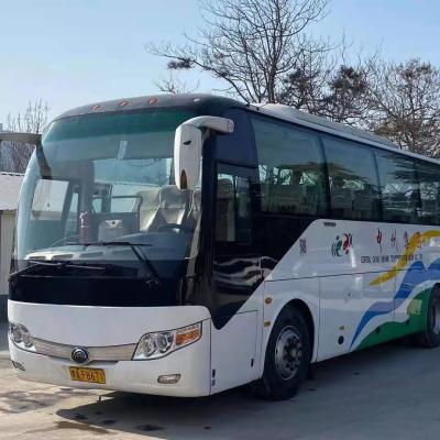 China Customized Used Passenger Bus 47 Seats LHD Coach Bus with and Diesel Engine Capacity 8L for sale