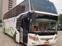 China 60-70 Seats Popular Left Hand Drive Used Bus Coach with Running and Engine Capacity 8L for sale