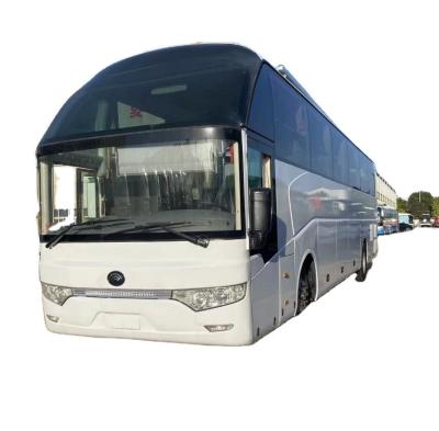China 55 Seats Used Buses Luxury Tourist Bus with Front Engine Diesel Bus for sale