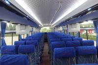 China 75 Seats Luxury Coach Bus with Max Power 264KW Euro 2 Emission Standard for sale
