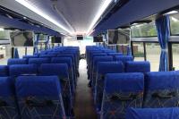 China 75 Seats Luxury Coach Bus with Max Power 264KW Euro 2 Emission Standard for sale