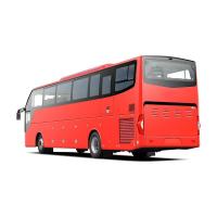 China Rear Axle 13T/Drum Brake Luxury 50 60 Seater Passenger Bus with 6080mm Wheelbase for sale