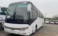 China 60 Seater Used Passenger Coach Bus with Left Hand Driver and Yuchai Engine for sale