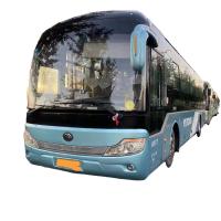 China 12000MM Manual Transmission Used Coach Bus 65 Seats 12m Length for sale
