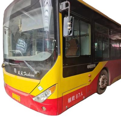 China Used CNG Bus 12m 87 Passenger Seats with Non-Independent To-Mounted Air Conditioner for sale