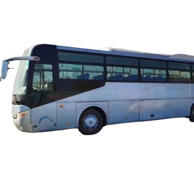 China 65 Seater Sliding Window Used Coach Bus with Air Conditioning Max Speed 91 110 km/h for sale