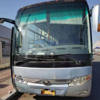 China 65 Seater Sliding Window Used Coach Bus with Air Conditioning Max Speed 91 110 km/h for sale