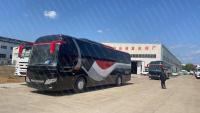 China 3300mm Wheel Base Used Coach Bus Manual Transmission Type Good Condition LHD 47 Seater for sale