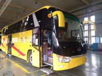 China 52 Passenger Diesel Bus 12m Length Euro 3 Emission Standard for sale