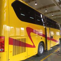 China 52 Passenger Diesel Bus 12m Length Euro 3 Emission Standard for sale